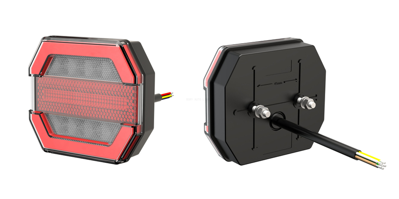 Retro Reflector+DI+Stop+Tail +Number plate lamp BR05090001